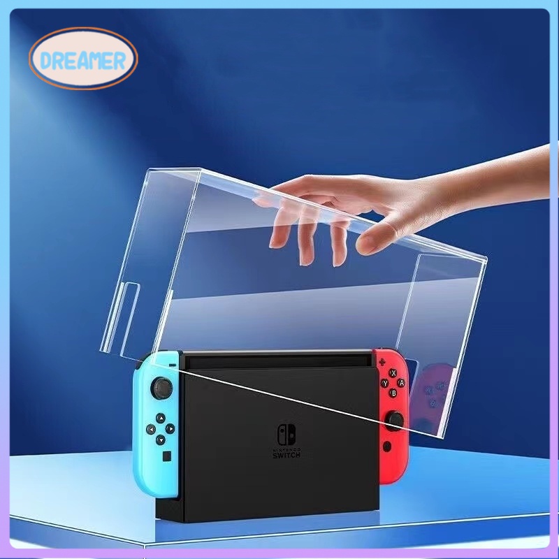 Nintendo Switch OLED Dust Cover Protective Cover Transparent Acrylic ...
