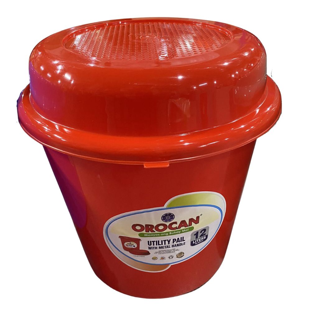 OROCAN HANDY PAIL WITH LID 12L | Shopee Philippines