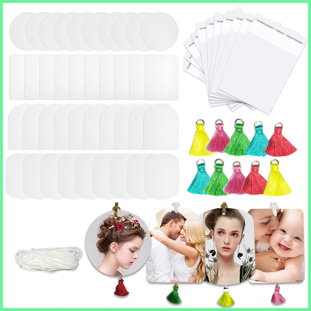 Air Freshener Sublimation Blanks Kits Hangings Felt Heat Transfer Air ...