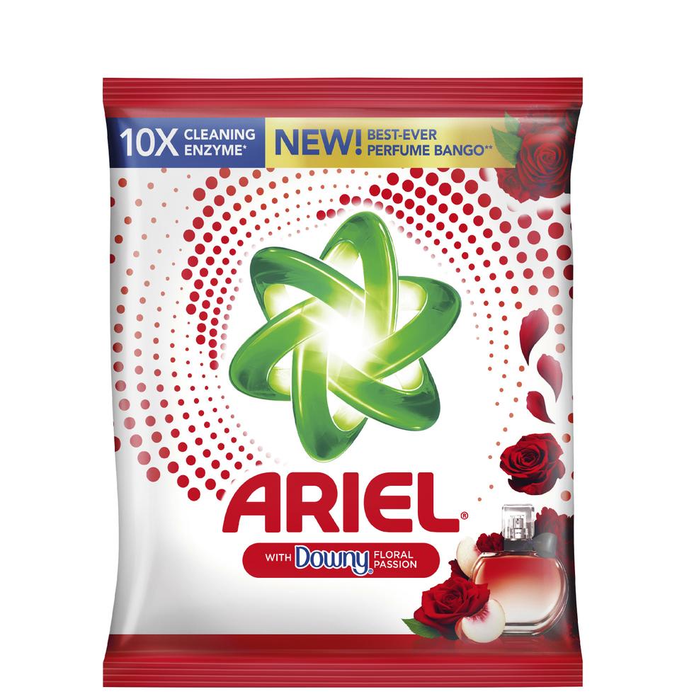 Lazycart 1.8kg Ariel Laundry Detergent Powder w/ Downy Floral Passion ...