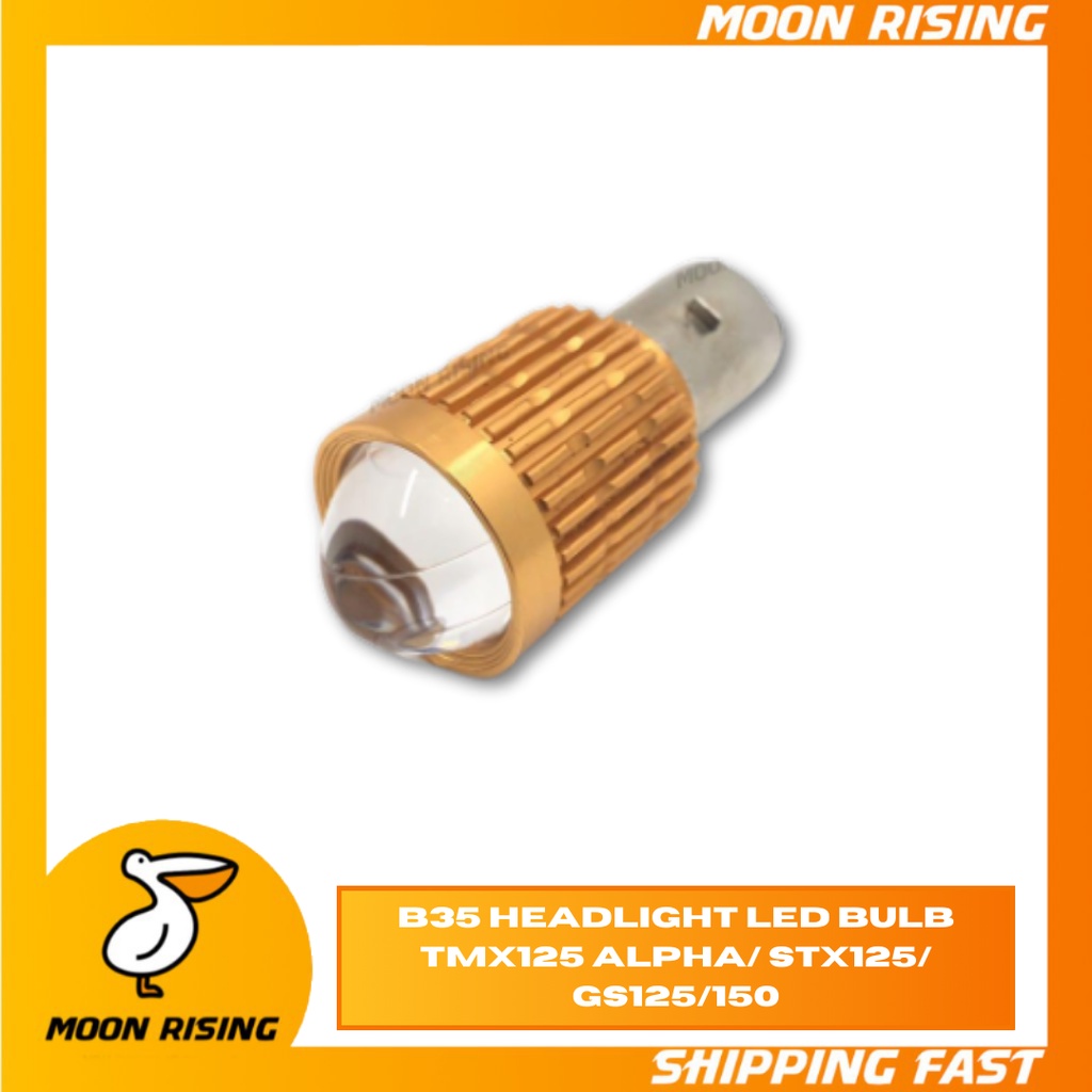 B35 HEADLIGHT LED BULB TMX125 ALPHA/ STX125/ GS125/150/ MOTORCYCLE ...