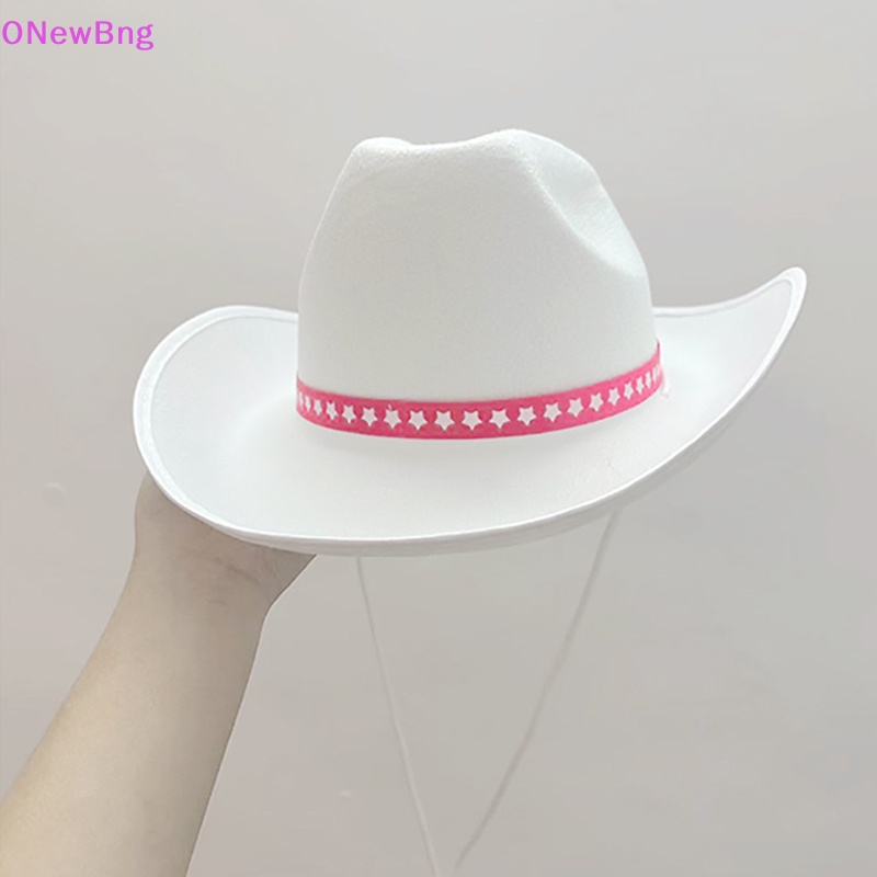 ONew White Color Hat Costume Accessories Western Cowboy Hat ...