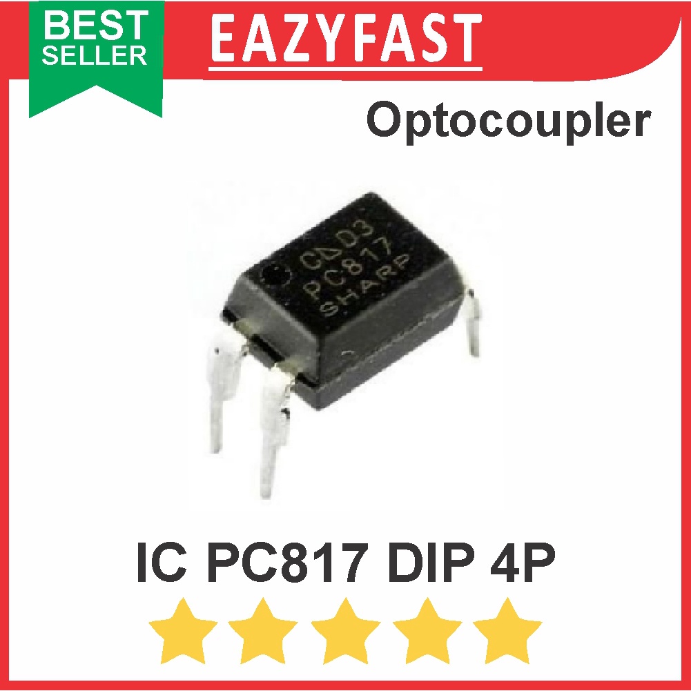 Ic PC817 PC 817 DIP 4 Pin Optocoupler | Shopee Philippines
