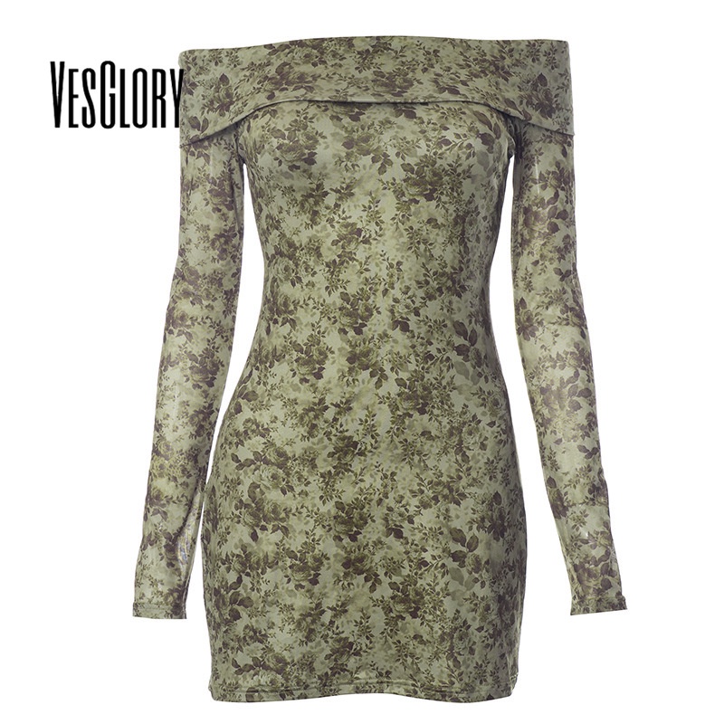 VesGlory Women Mini Dress 2023 Fashion Off Shoulder Floral Printing ... VesGlory Women Mini Dress 2023 Fashion Off Shoulder Floral Printing ...