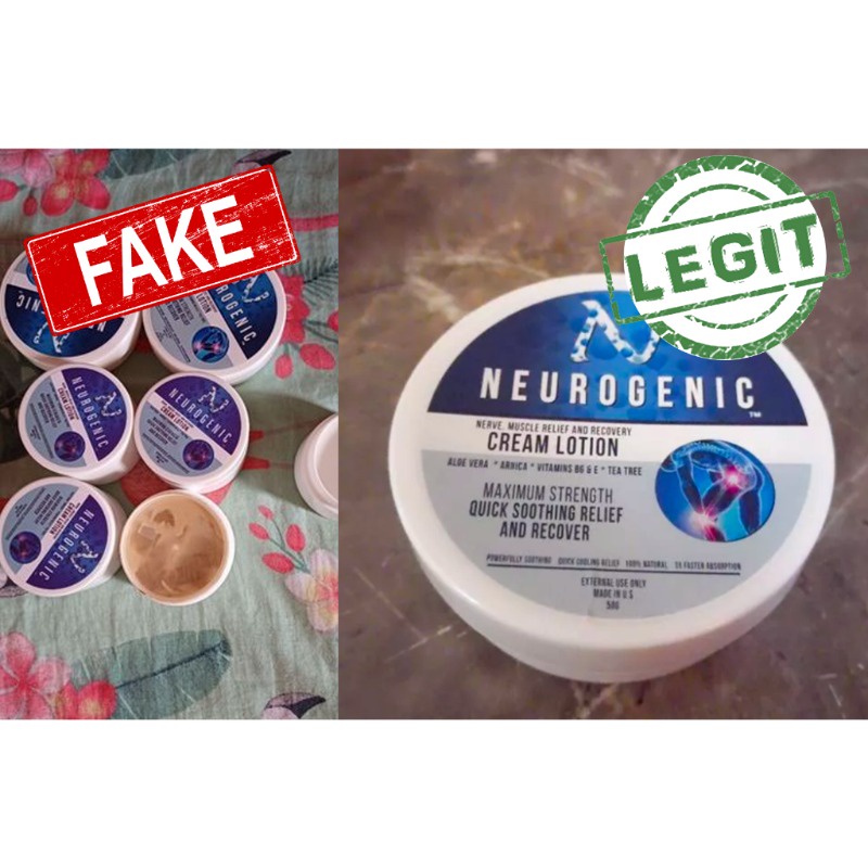 NEUROGENIC CREAM ORIGINAL - Nerve & Muscle Pain Relief and Recovery ...