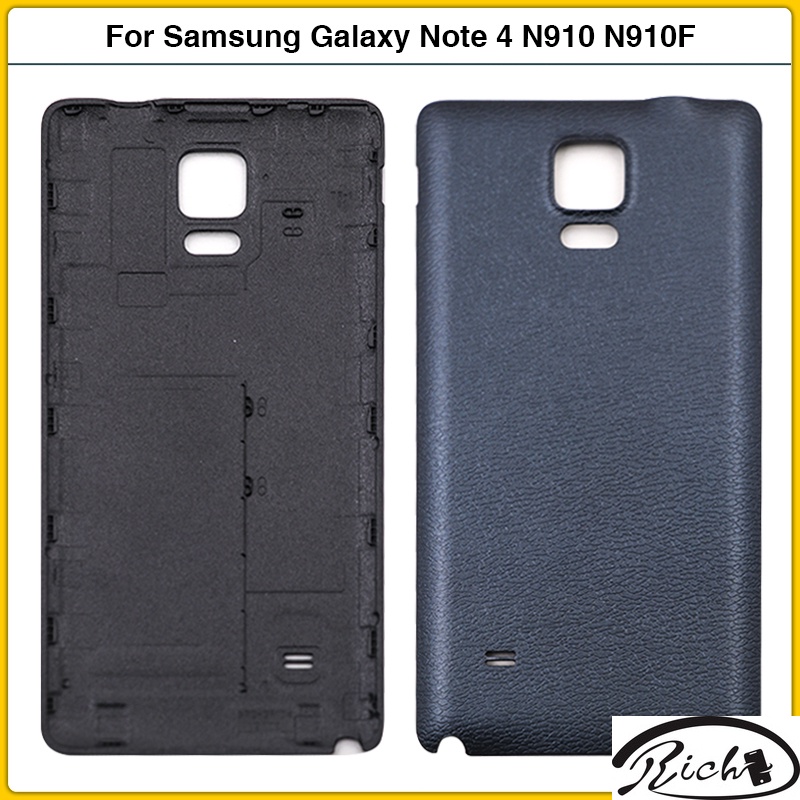 New For Samsung Galaxy Note 4 N910 N910F N910V Plastic Battery Cover ...
