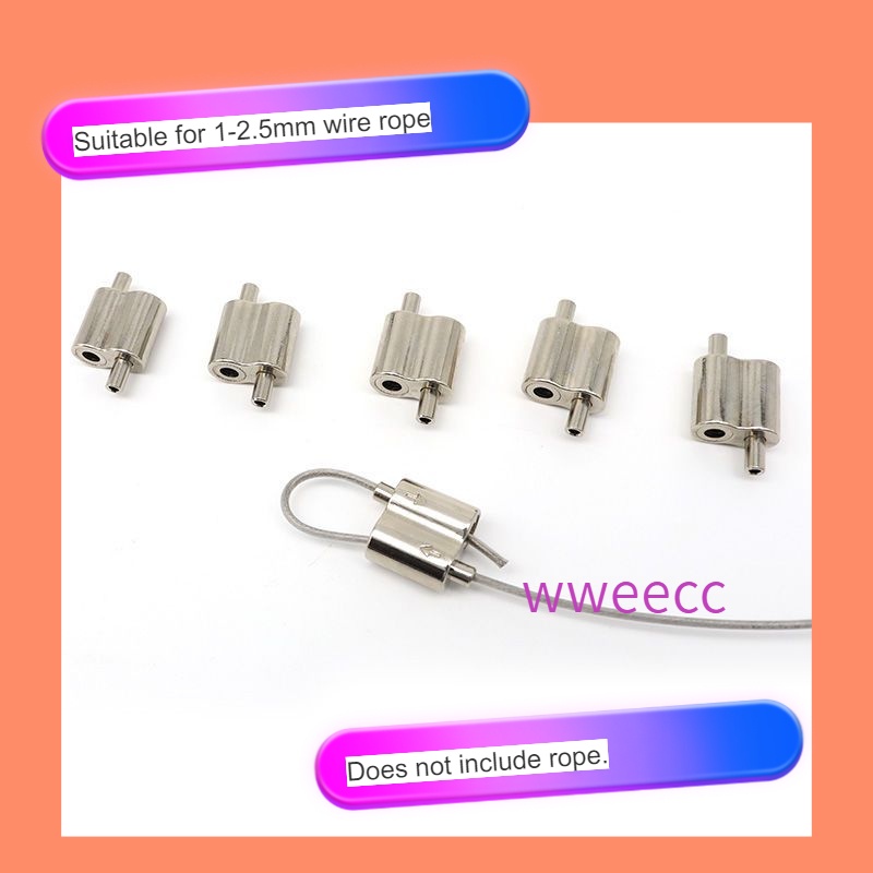 wec]8-shaped two-way wire buckle wire lock adjustable retractable ...