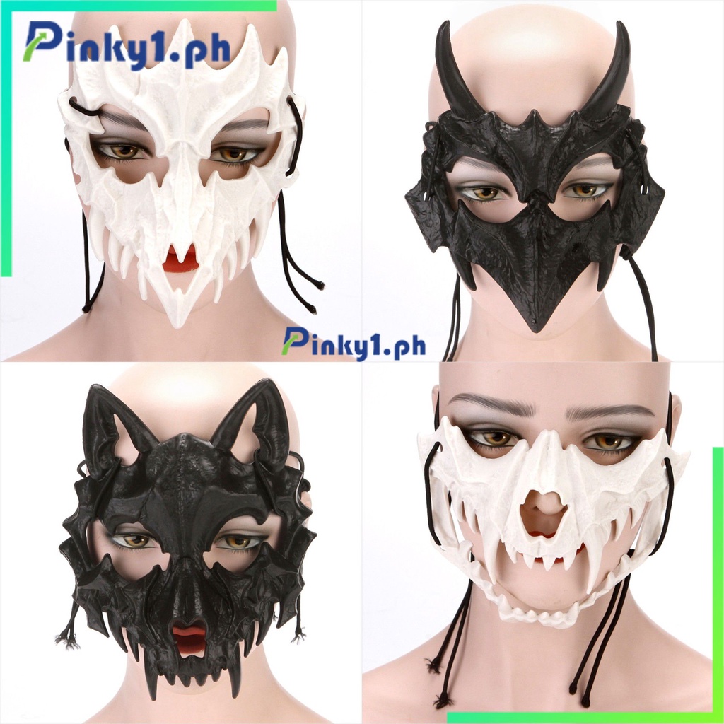 Halloween Demon Mask Carnival Werewolf Skull Mask Cosplay Costumes ...