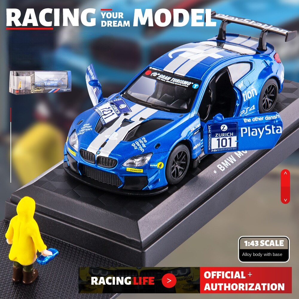 1:43 Audi BMW McLaren P1 Bentley DTM Racing Car Diecast Car Toys for ...