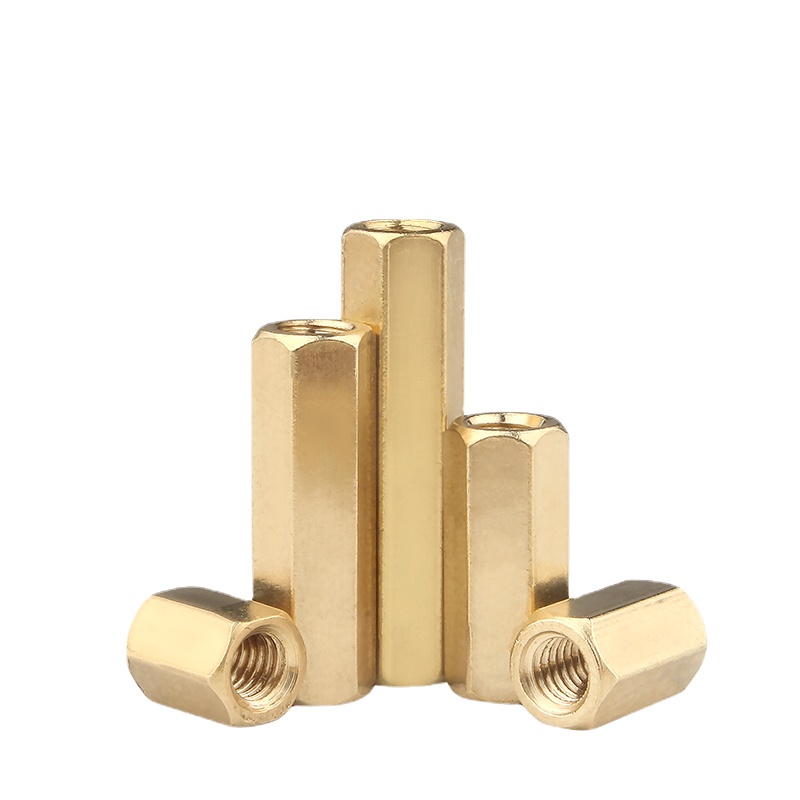 [Quick Replacement-] M3-M4 Brass Double-Headed Isolation Column Nut ...