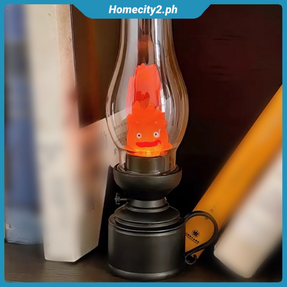 [Ready] Halloween Decoration Lamp Calcifer Night Light Hal's Moving ...