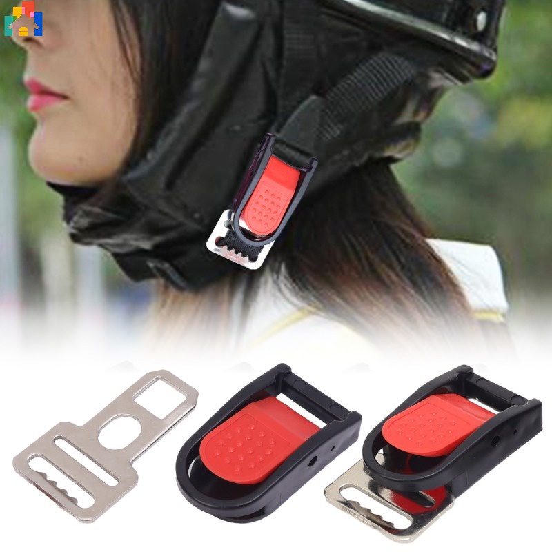 Universal Electric Scooter Safety Helmet Buckle Adjustable Plastic Clip ...