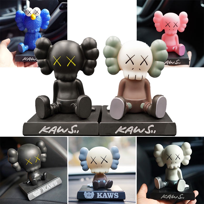 Fashion KAWS Cute Version Head Shaking Doll Car Interior Decoration ...