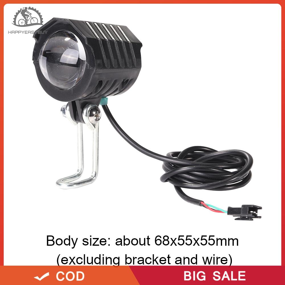 Happy E-Bike Headlight 12V 24V 36V 48V 60V 72V Electric Bike LED Front ...