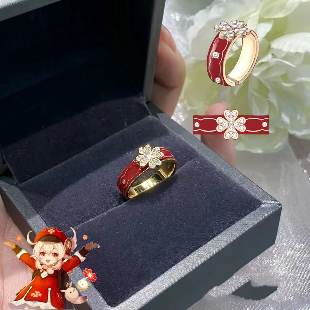 Genshin Impact Ring cos Klee Alhaitham Yae Miko QAWJ | Shopee Philippines