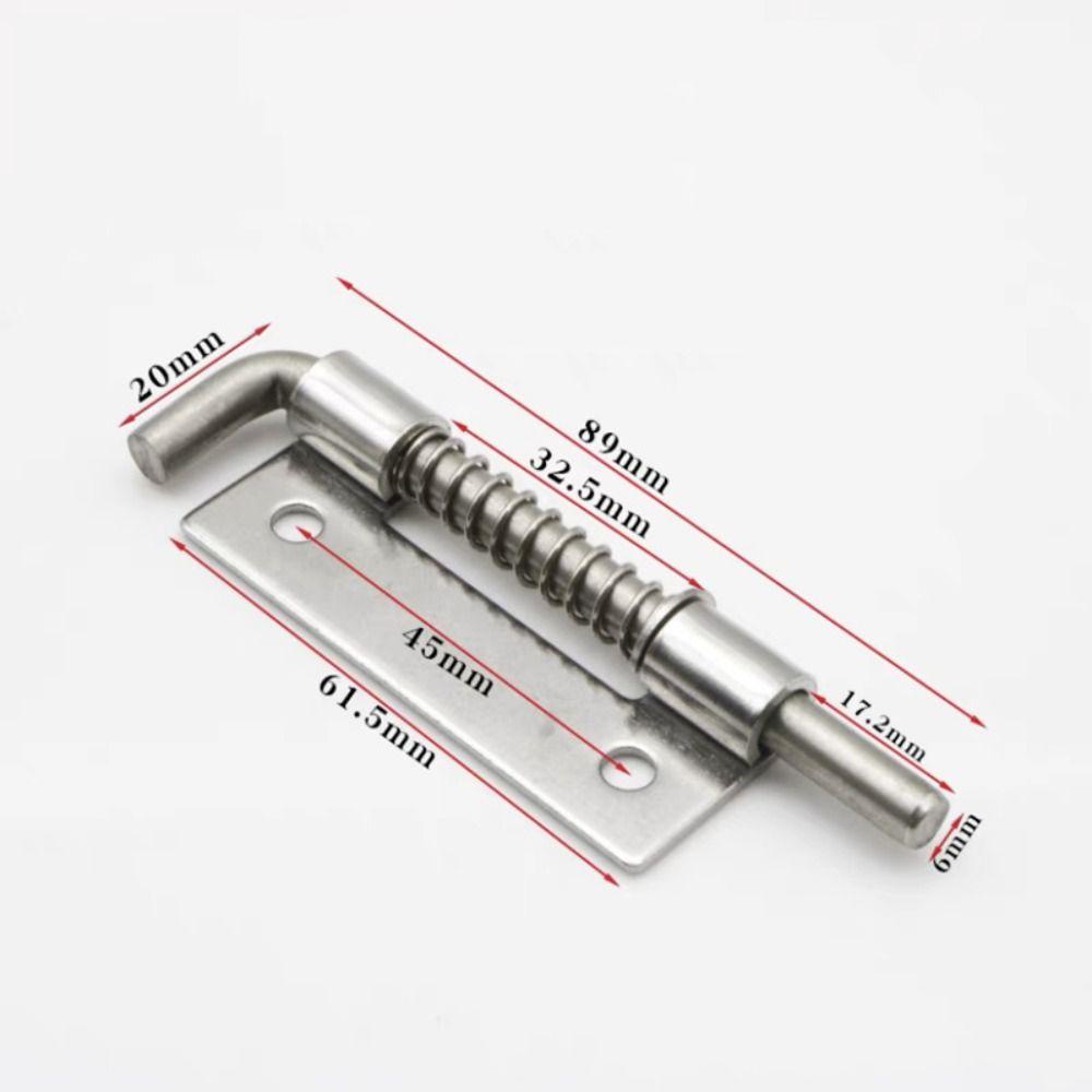 TOPTOOL Spring Loaded Door Lock Bolts, Stainless Steel Anti-theft Door ...