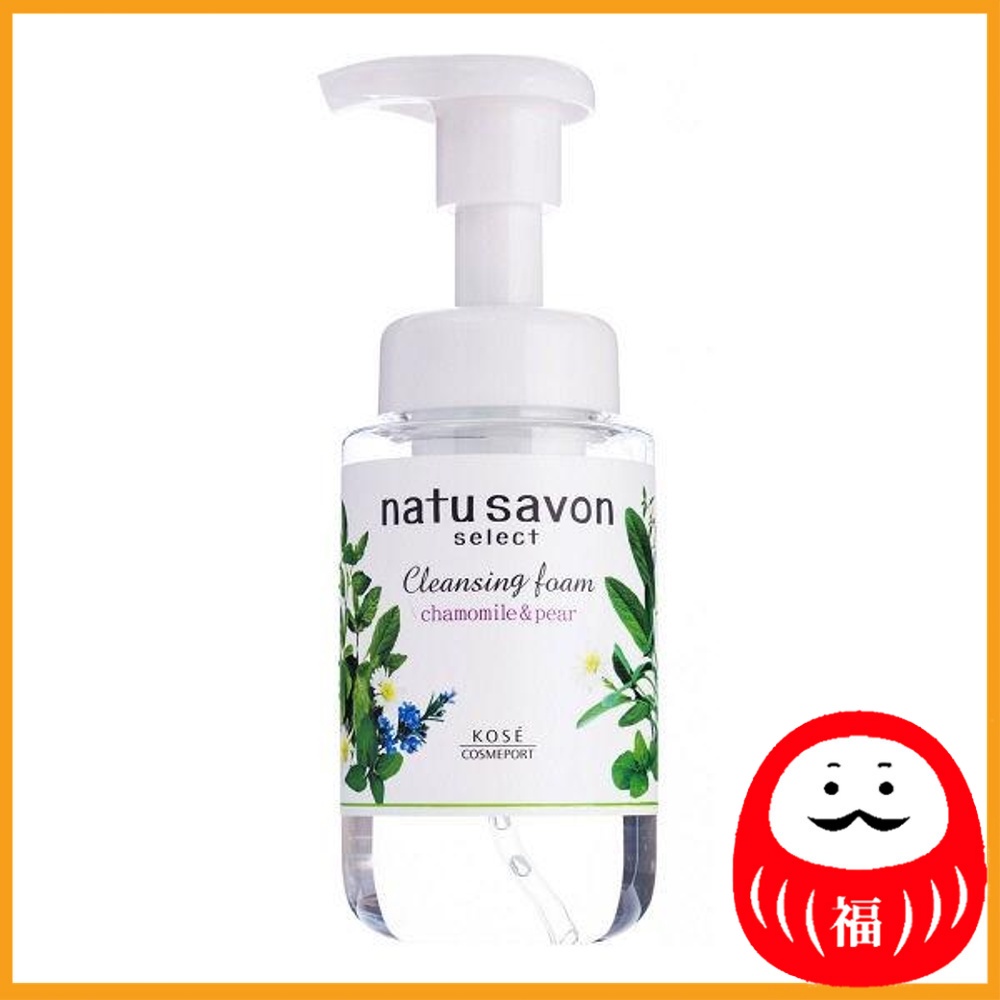 KOSE Softimo Natu Savon Select White Cleansing Foam 180mL | Shopee Philippines