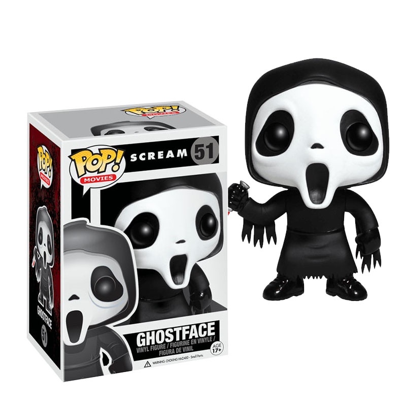 Funko Pop Scream Ghost Face 51 Figure Ghostface Screaming Grimace ...