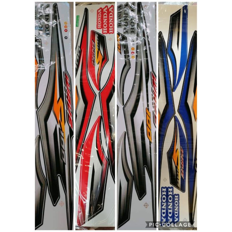 Wave 100 100r decals sticker Original Made in Thailand | Shopee Philippines