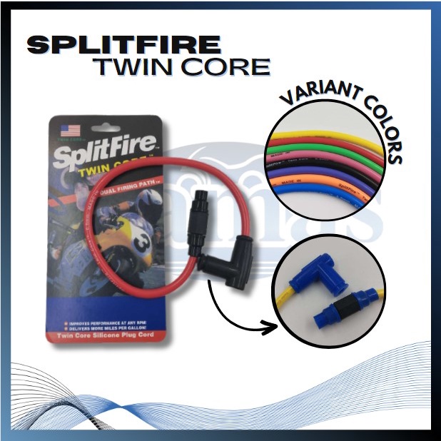 SPLITFIRE TWIN CORE FOR MOTORCYLE | Shopee Philippines