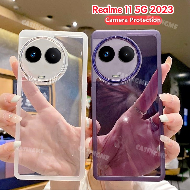 Realme 11 5G 11x 2023 Camera Electroplated Lens Protection Soft Clear ...