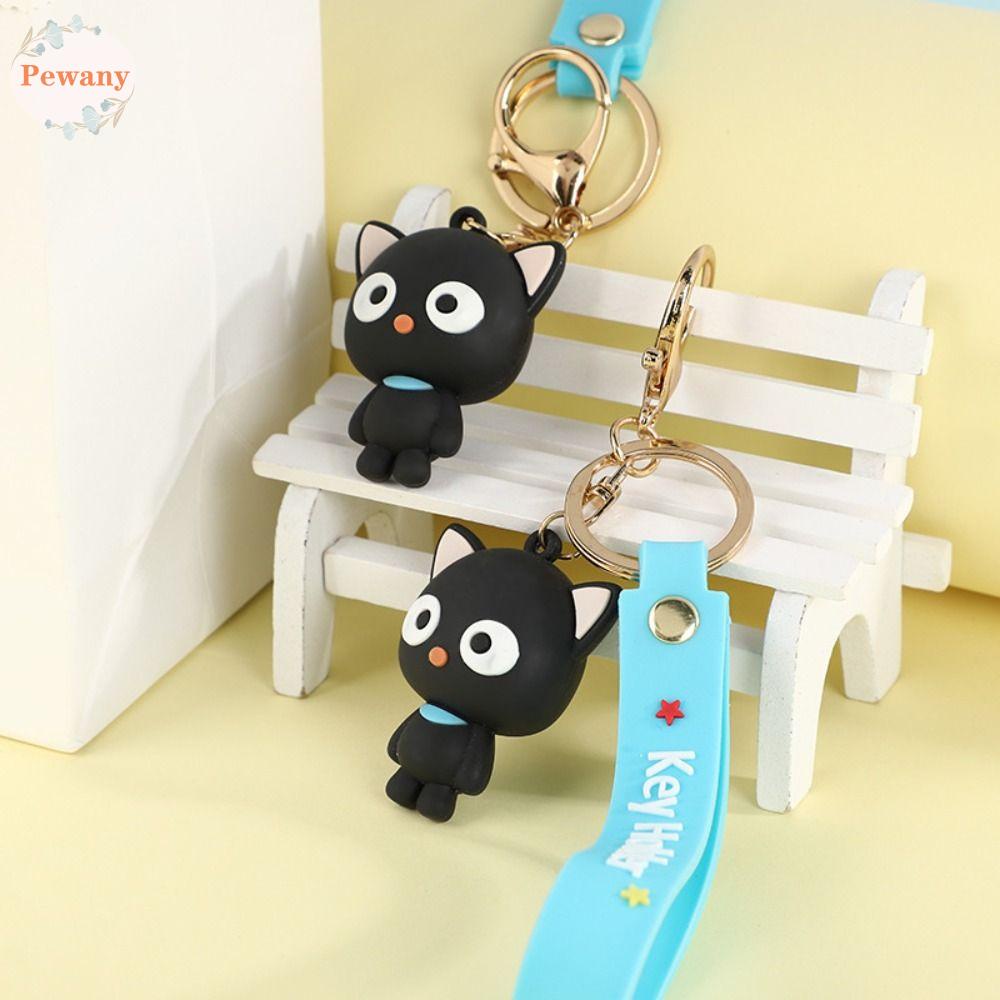PEWANYZZ Chococat Cat Plush Keychain, Chococat Black Cat Plush, Kids ...