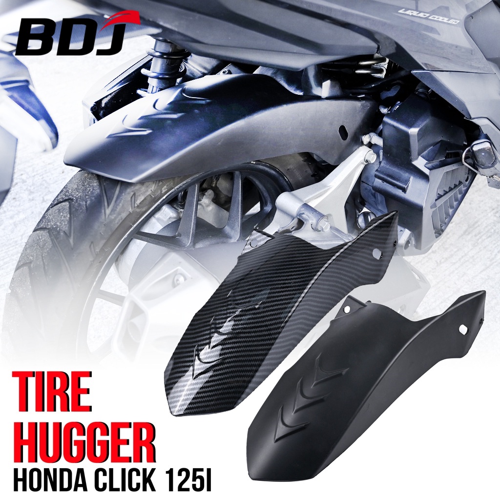 BDJ Tire Hugger For Honda Click 125 150 Game Changer V1 V2 Rear Mud ...