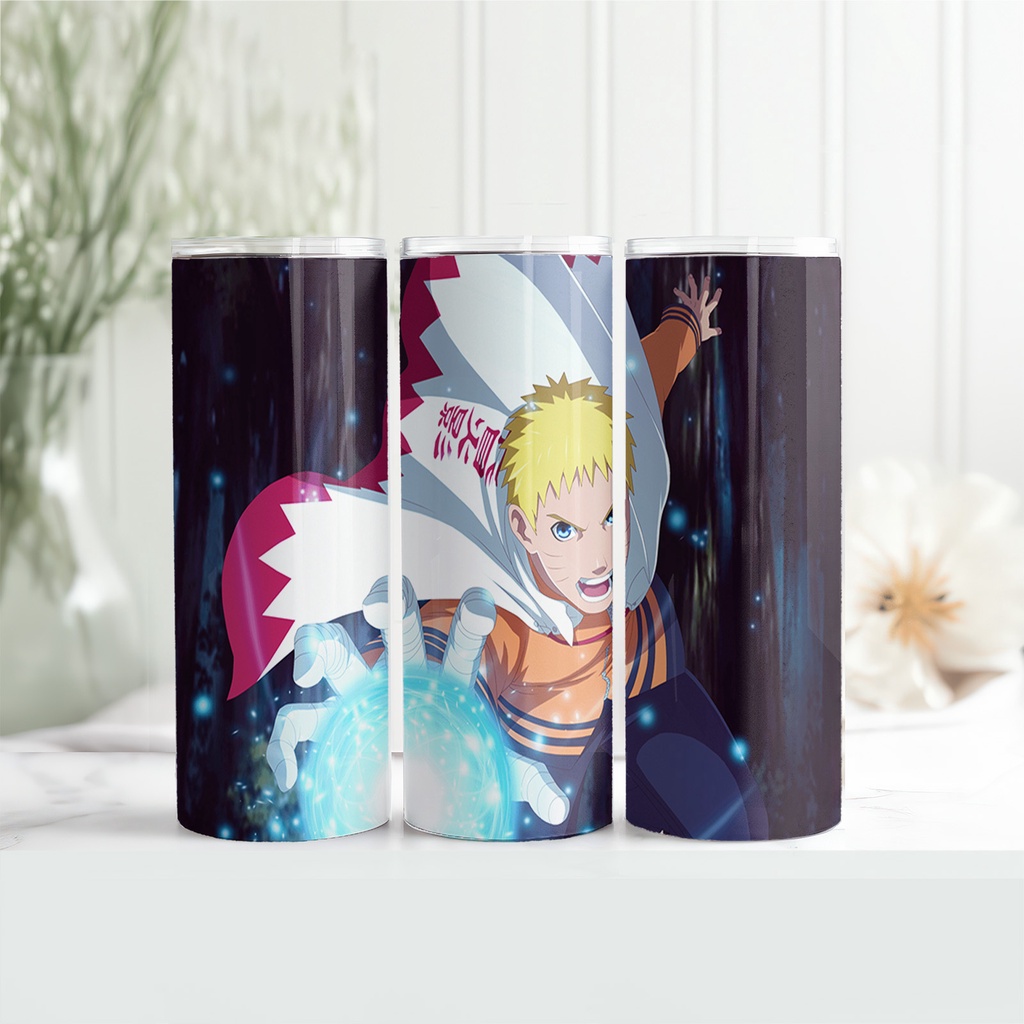 naruto Tumbler cup 20oz Skinny Thermos Bottle 304 stainless steel ...