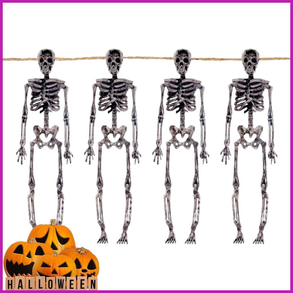 Mini Skeleton Cool Halloween Skeleton Decorations 7 Inch Full Body Mini ...