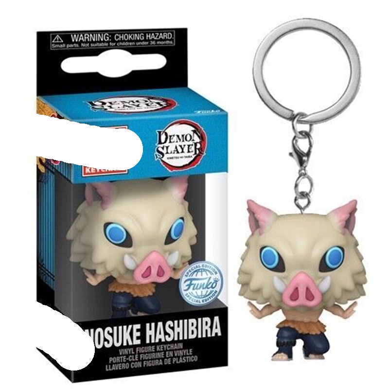 Funko pop Demon Slayer Hashibira Inosuke keychain | Shopee Philippines