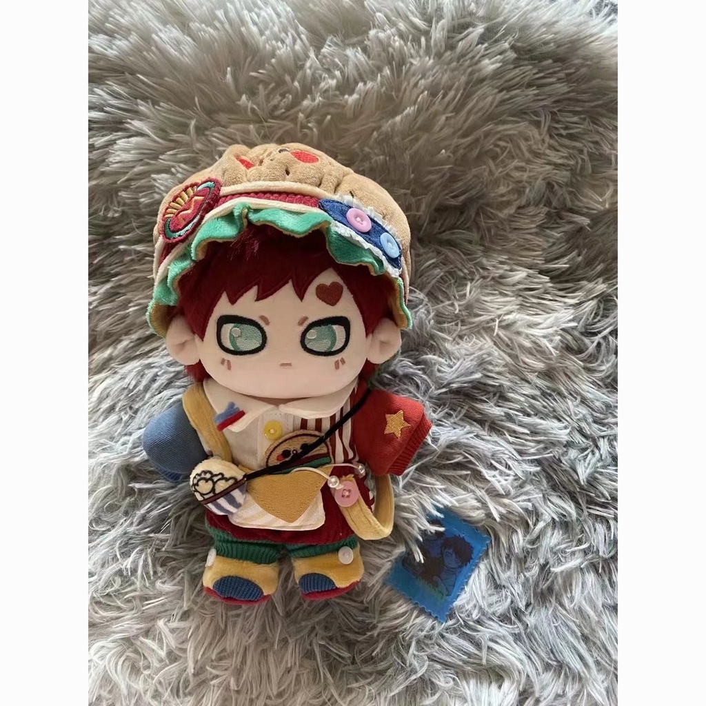20cm Doll NARUTO Gaara Plushie Plush Doll Cotton Clothes Change Clothes ...