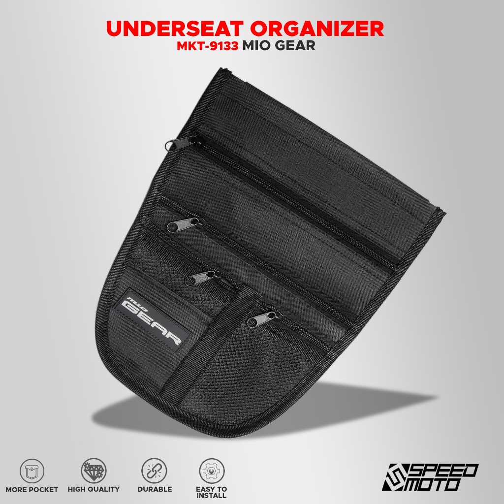 YAMAHA MIO GEAR UNDERSEAT ORGANIZER 5 POCKETS FOR MIO GEAR MOTORCYCLE ...