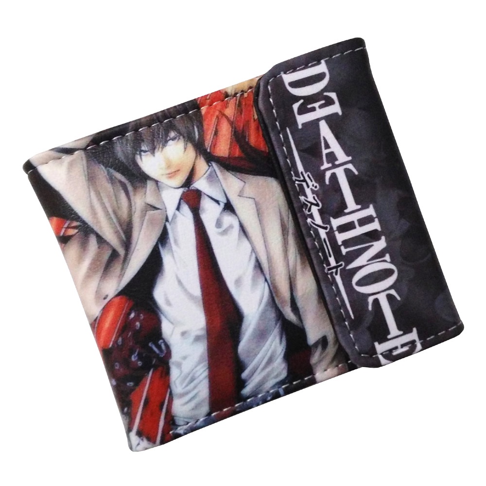 Anime Death Note Yagami Light Men's Wallet Ryuk Women's Money Bag ...