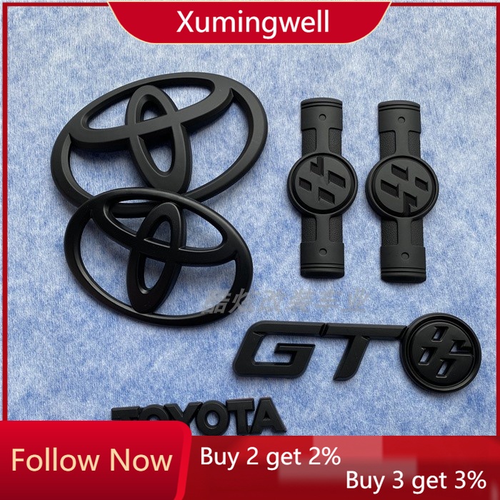 Xuming GT86 model 86 front and rear car logo 86 fender 86 round label ...