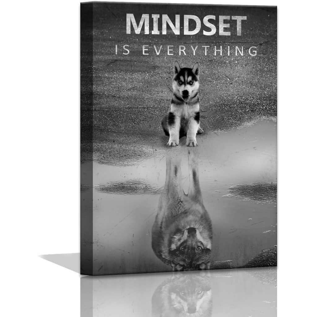 Modern Motivational Wall Art Decor for Bedroom Canvas Wall Art Mindset ...