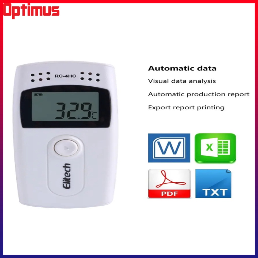 Optimus Depot RC-4HC Temperature And Humidity Data Logger | Shopee Philippines