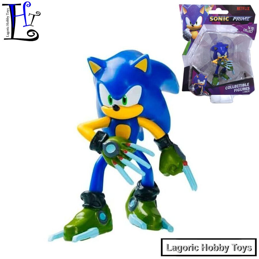 Sonic Prime Figure Collection 1Pack Sonic B Original Toy Figure ...