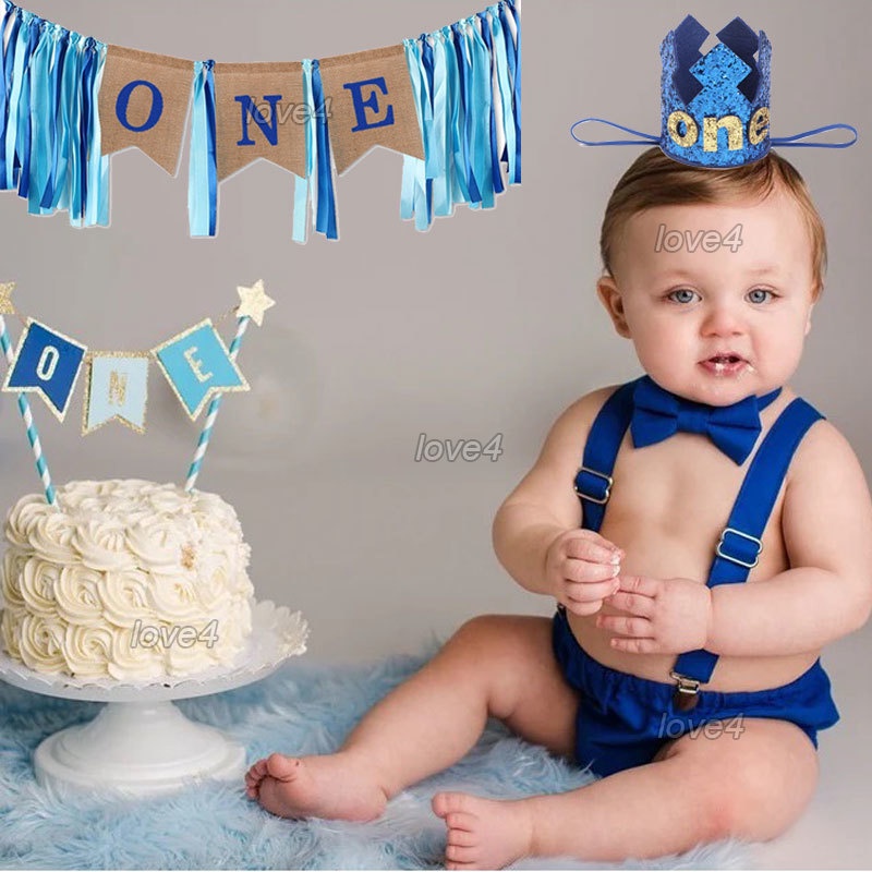 Fashion Pangbinyag Baby Boy Set Baby Cake Smash Outfit - Prince3 To 24 ...