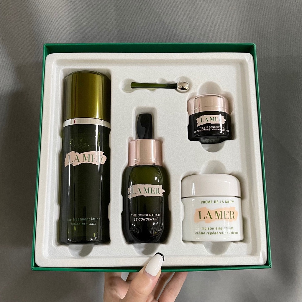 LA MER facial skincare set with 4 beauty skincare products | Shopee ...