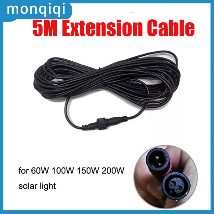 5M Solar Light Extension Cord Solar Light Suitable for Solar Light 20W ...