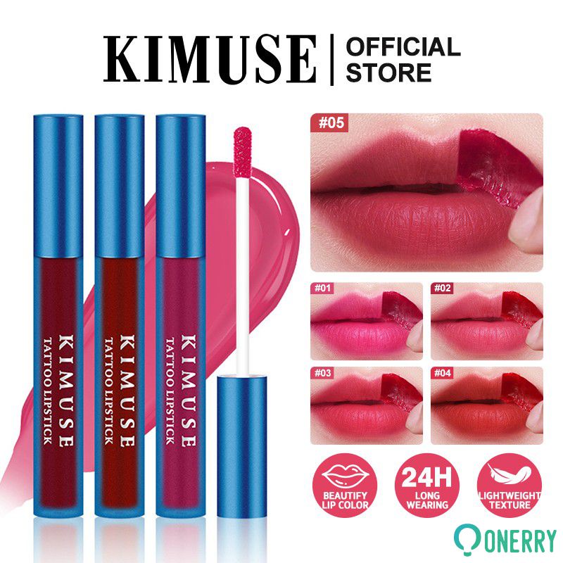 In Stock Kimuse Peel Off Lip Stain Tattoo Lipstick Long-lasting And ...