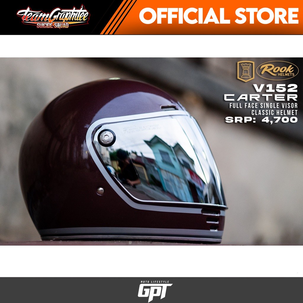ROOK HELMET V152 CARTER | Shopee Philippines