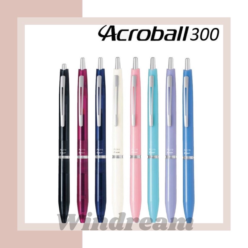 Pilot Acroball 300 Acro300 bac-30ef assorted body color | Shopee ...