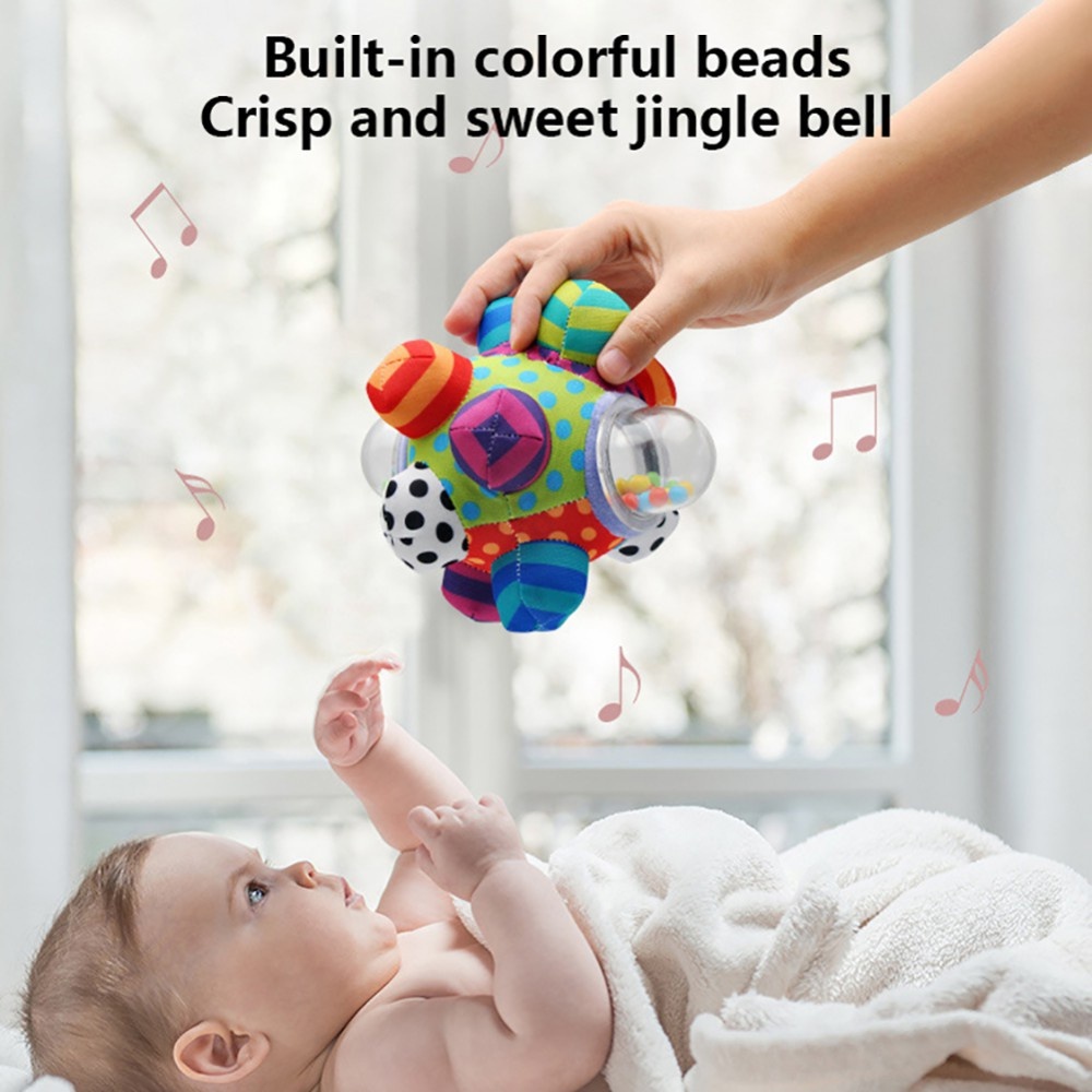 0-1 Year Old Baby Toy Bomb Ball Grabbell Ball Tactile Sensor Stereo ...