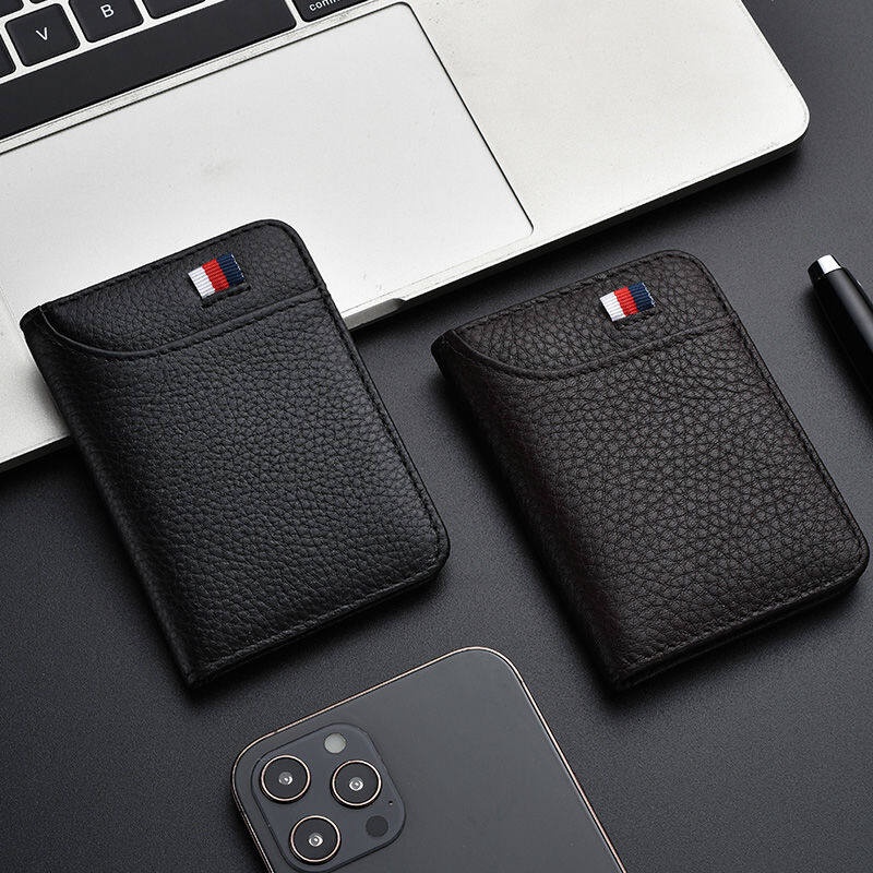 Ultra-Thin Driver License Card Holder Pu Leather Business ID Pass ...