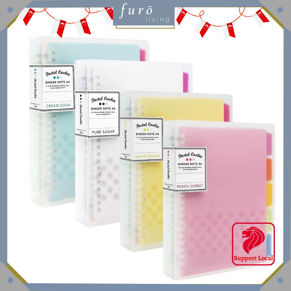 Kokuyo Pastel Stylish Cute Refillable Notebook Organizer Weekly Planner ...