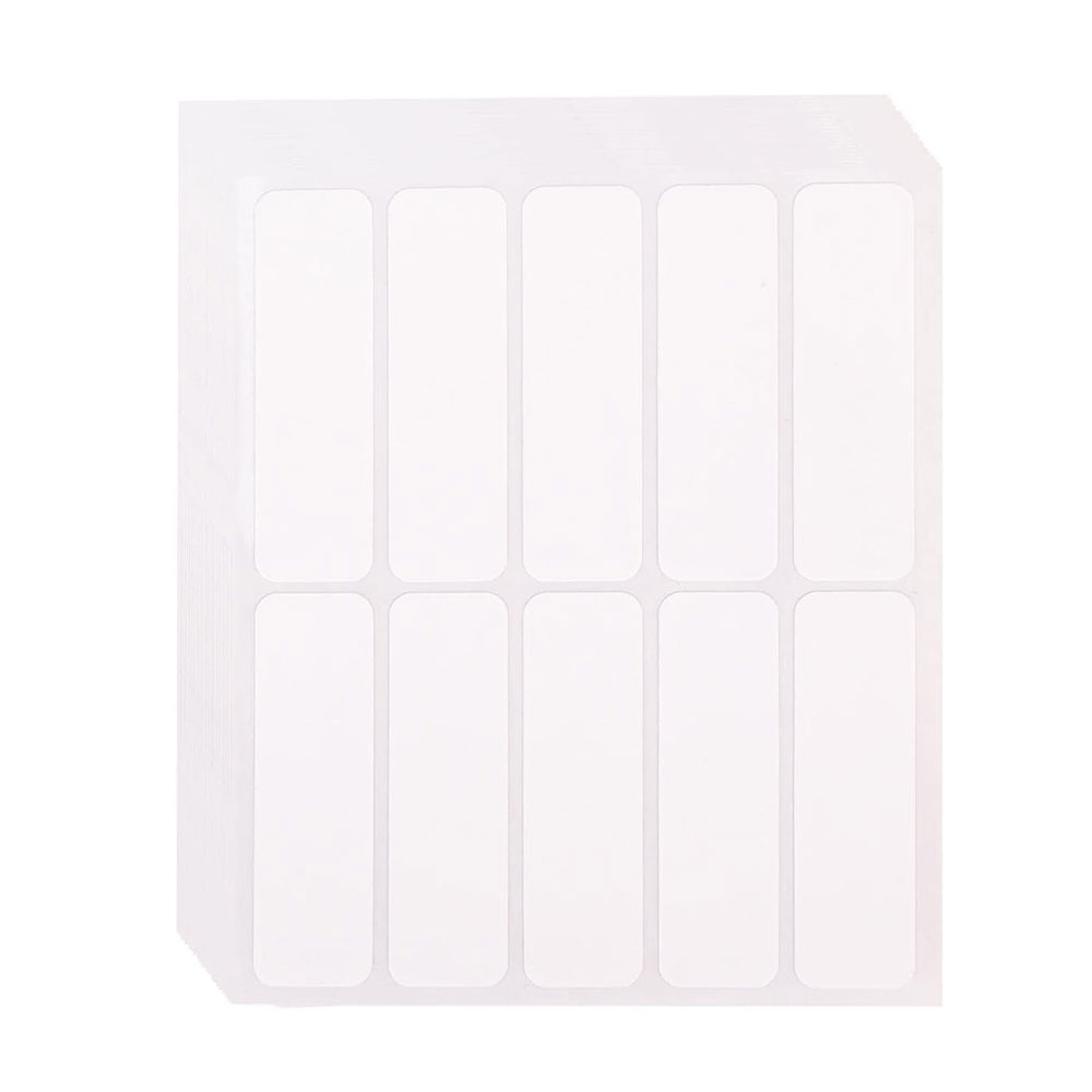 10 Labels No Iron Labels Writable Fabric Clothing Name Stick Washable ...