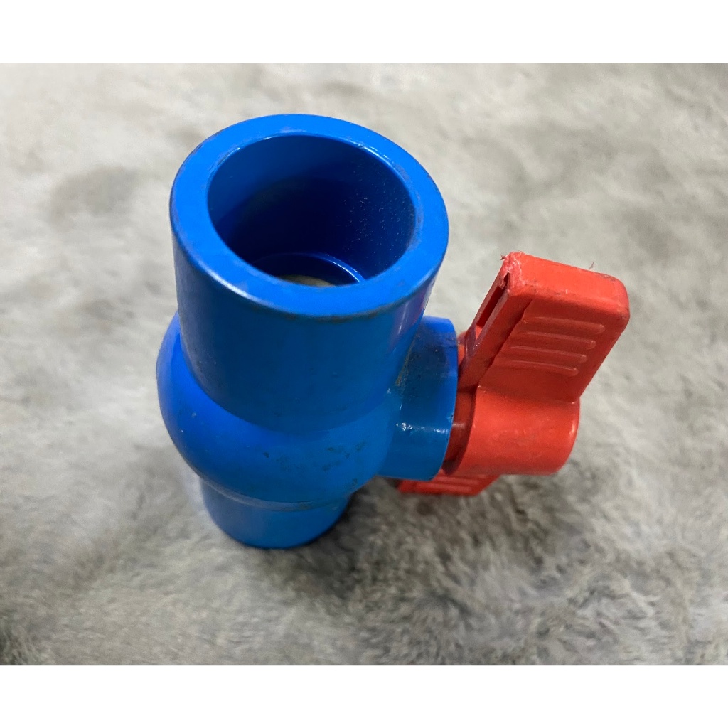 pvc ball valve plain / threaded Pipe switch blue ball valve 1/2, 3/4, 1 ...