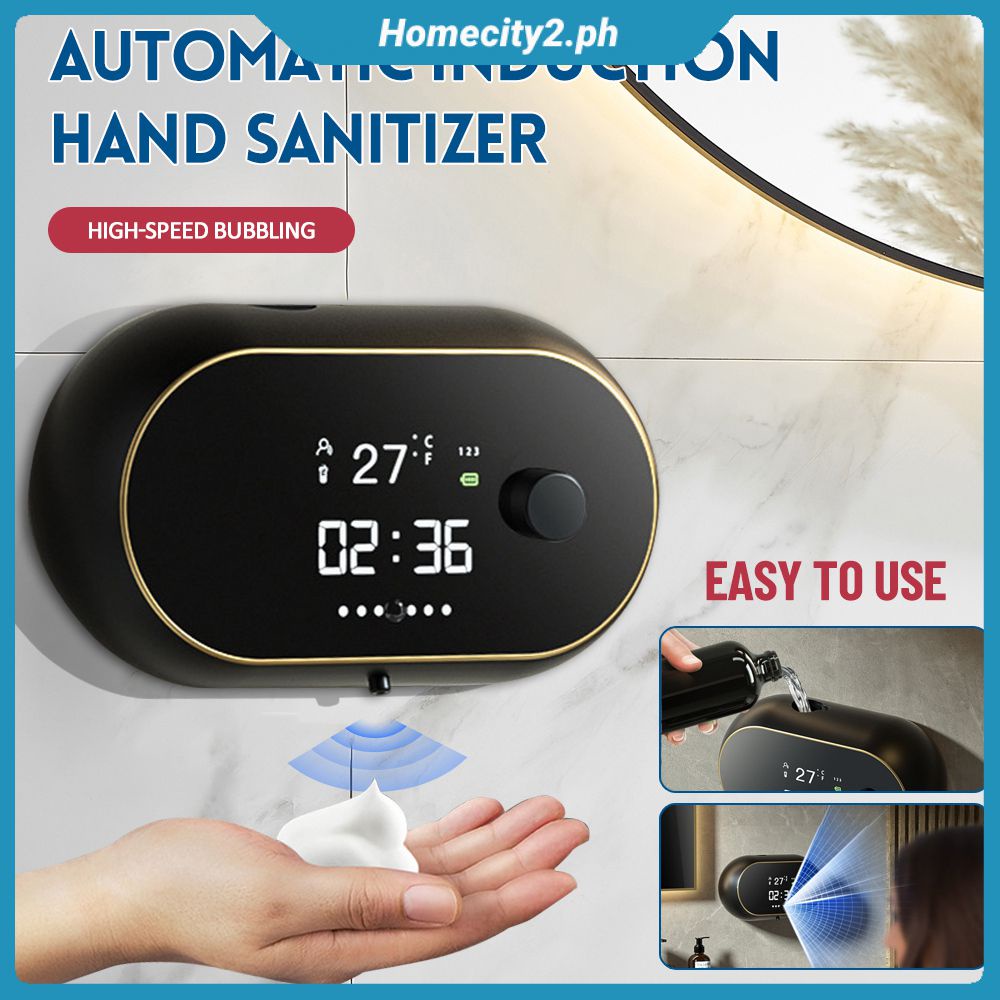 [Ready] 450ml Smart Soap Dispenser Wall Mounted Shampoo Shower Gel Box ...