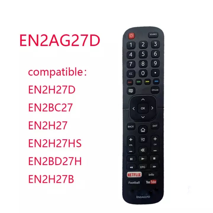 Devant en2ag27d remote control compatible with en2h27d en2bc27 en2h27 ...